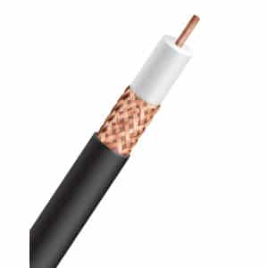 RG-59 - Solid Bare Copper Conductor, 95% Copper Braid - California Cables